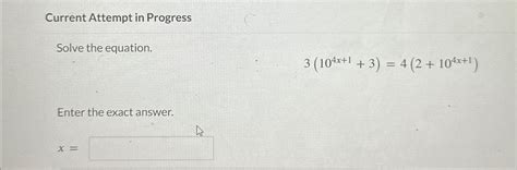 solved current attempt in progresssolve the