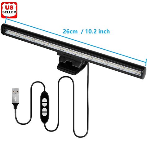 Computer Monitor Light Screenbar E Reading LED Task Lamp USB Powered Screen Light Bar