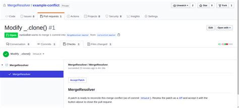 Mergeresolver Documentation