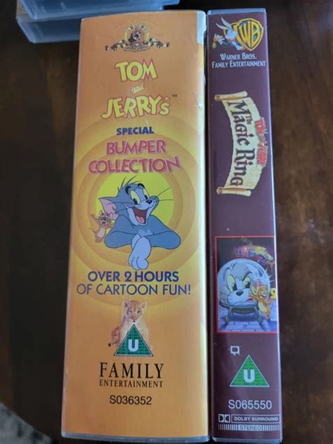Tom And Jerry Special Bumper Collection Vhs Video And The Magic Ring £700 Picclick Uk