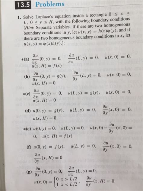 Solved I Need Help With This Partial Differential Equations Chegg