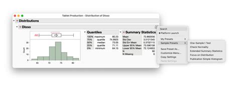 New Platform Presets In Jmp® 18 Jmp User Community