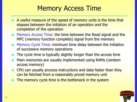 ppt chapter 5 1 memory system powerpoint presentation free download