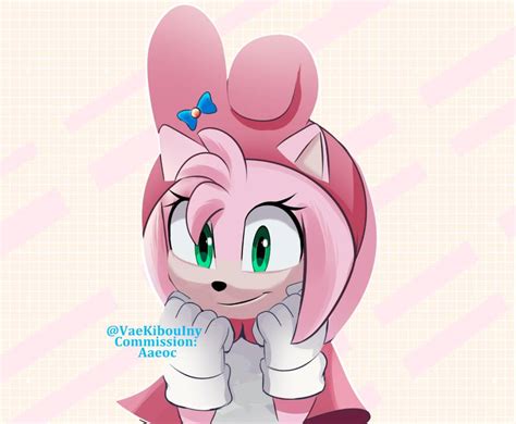 Amy Rose Movie Commission By Vaekibouiny On Deviantart
