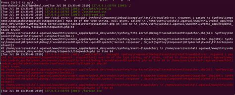 An Error Occured While Loading The Web Debug Tool Bar · Issue 190 · Uvdeskcommunity Skeleton