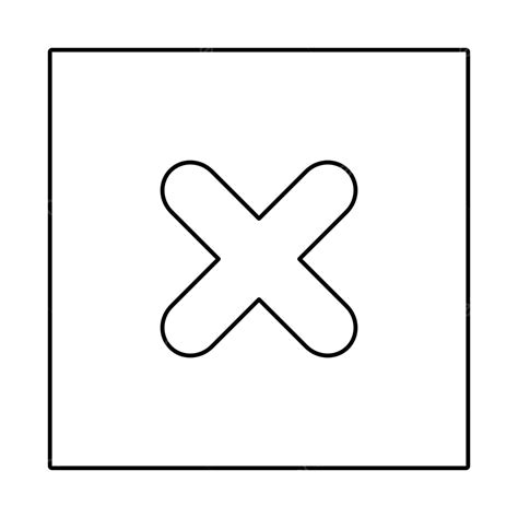 Incorrect Indicators X Marks Refused Not Approved Denial Negation Invalid Incorrect Vector No