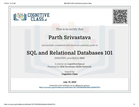 Parth Srivastava On Linkedin Sql Relationaldatabases Datamanagement