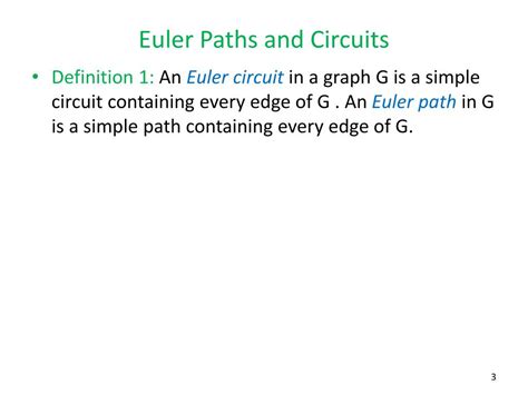 PPT Euler And Hamilton Paths PowerPoint Presentation Free