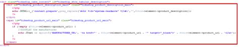 Hikashop Manage Tabs In Showtabular View