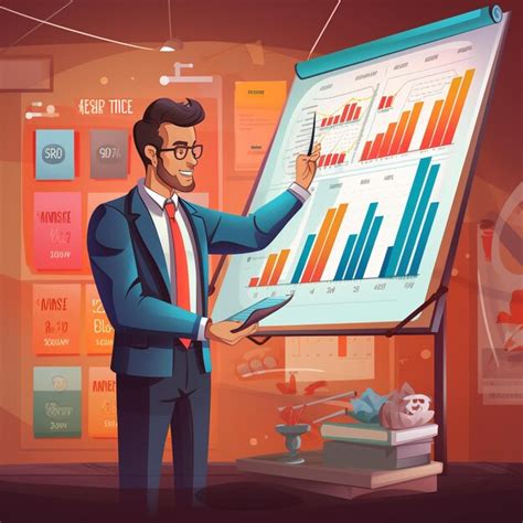 Premium Ai Image Business Analysis Data Infographic Illustration