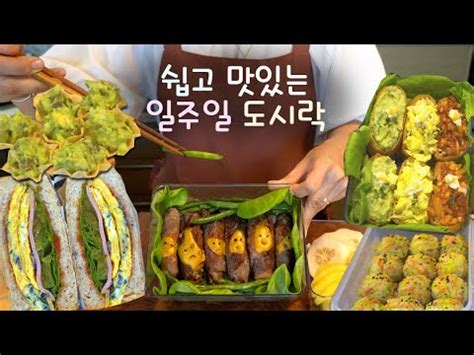 외식비 절약 누구나 따라하기 쉬운 맛있는 도시락 만들기 YouTube