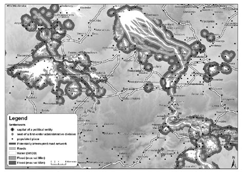 Example Of Mapping Of Floodable Areas By Gis Applications Download Scientific Diagram