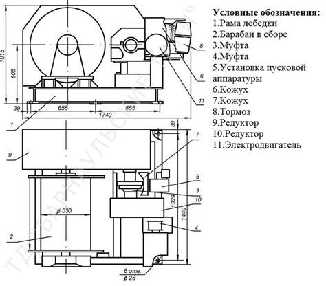 Лебедка ТЭЛ-5A тяговая электрическая , 5,7 тонн - Барнаульские Тали