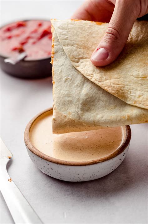 Copycat Taco Bell Quesadilla Sauce Fresh April Flours