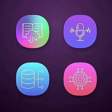 Machine Learning App Icon Graduate User App Vector Graduate User App PNG And Vector With