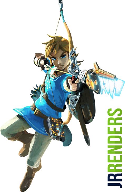 Link Breath Of The Wild Render By Jrrenders On Deviantart