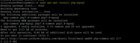 Mysql Unable To Connect To Db On Azure Ubuntu Machine With Php 80 Stack Overflow