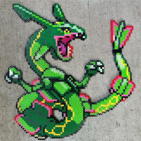 Mega Rayquaza Pixel Art