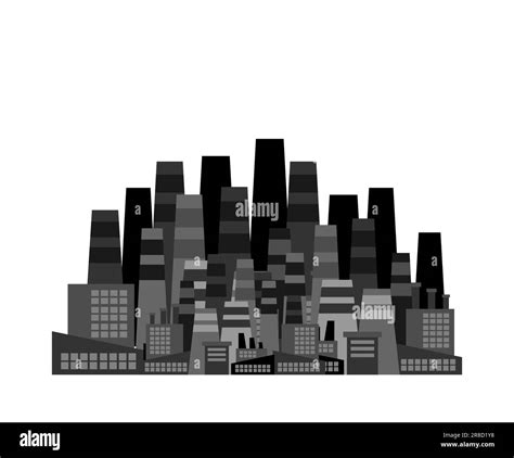 big polluting factory concept manufacturing plant polluting the