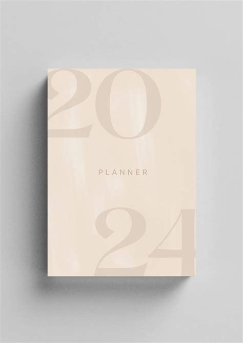 Planner Daily Weekly Monthly Yearly Notes 2024 Calendar Simplistic 2024 Planner 365 Days 8 5