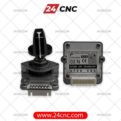 Nds 03n Digital Code Rotary Switch 12 Position 24cnc