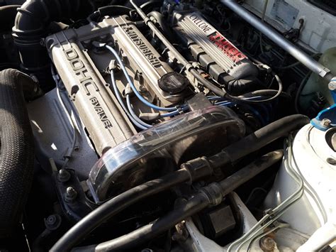 крышка грм — Mitsubishi Galant VR-4, 2 л, 1988 года | стайлинг | DRIVE2