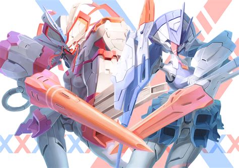 Wallpaper Darling In The Franxx Mecha Girls Delphinium Darling In