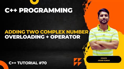 Adding Complex Number Using Overloading Operator C In Hindi Youtube