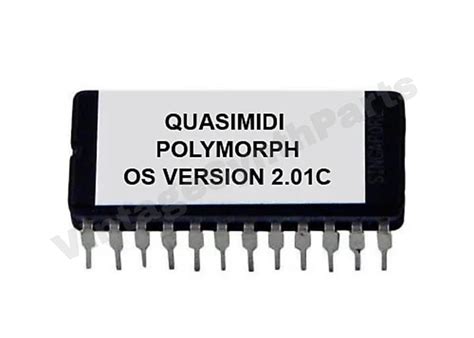 Quasimidi Polymorph Firmware Version 2 01C Eprom Rom Update Reverb