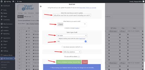 Bulk Edit Variation Stock In WooCommerce Using A Spreadsheet