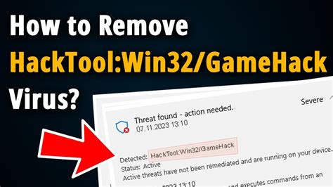 how to remove hacktool win32 gamehack [ easy tutorial ] youtube