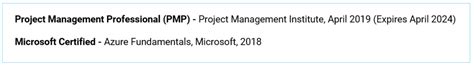How To List Certifications On Your Resume With Examples