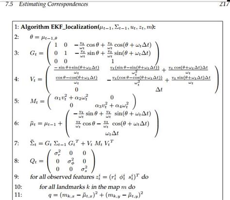 Mobile Robot EKF Localization Data Association Robotics Stack Exchange