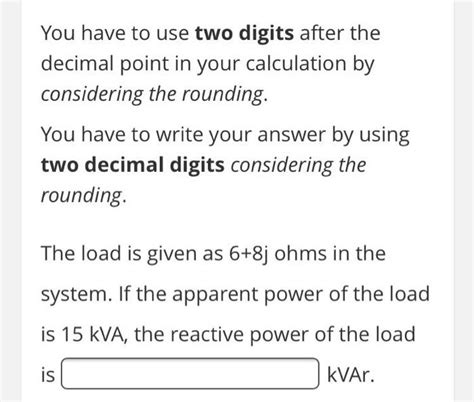 Solved You Have To Use Two Digits After The Decimal Point In Chegg