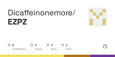 GitHub Dicaffeinonemore EZPZ