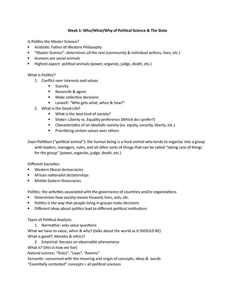lecture notes weeks 1 3 october midterm week 1 who what why of