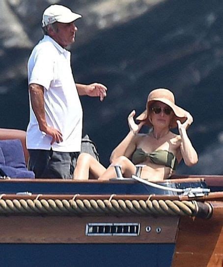 Gillian Anderson In Bikini In Portofino Famousfix