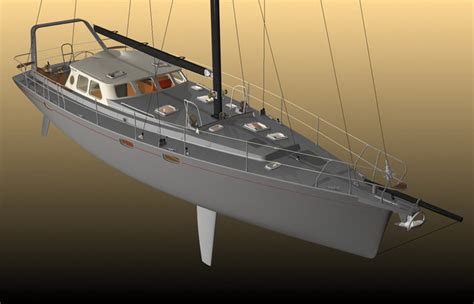 Aluminum Centerboarder Sailboat For Expedition And Round The World
