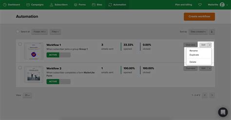 How To Create An Automation Workflow Mailerlite