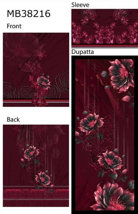 Red Flower Print Design Pattern Red Flower Print Design Pattern