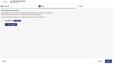 Create An Alarm Rule Guides And Documentation Hark Platform