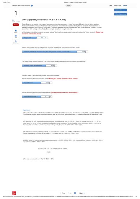 Question 1 Chapter 14 Practice Problems 72423 934 Pm