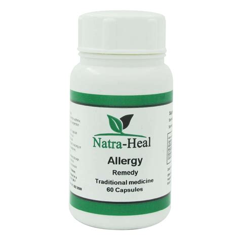 Allergy Formula Capsules Natra Heal Wellness