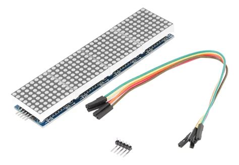 1 Unidad 4 En 1 Led Matriz De Puntos Módulo Controlador Mcu Mercadolibre