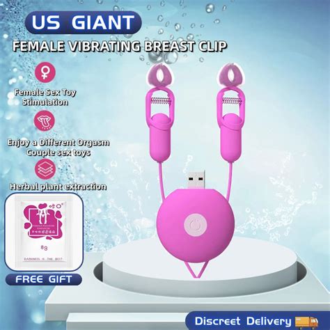 Electric Shock Nipple Clamp Breast MassageEnhancer Bondage Adult Sex Toys For B Shopee