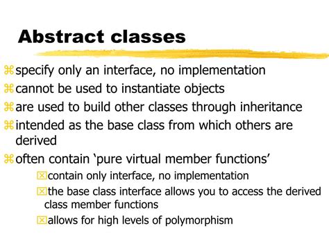 Ppt The Object Class Hierarchy Powerpoint Presentation Free Download Id 688937