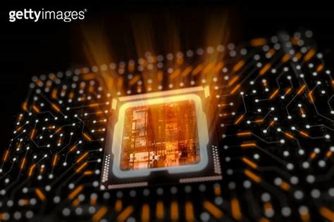 Computer Processor Circuit Board With Light 이미지 1166762569 게티이미지뱅크