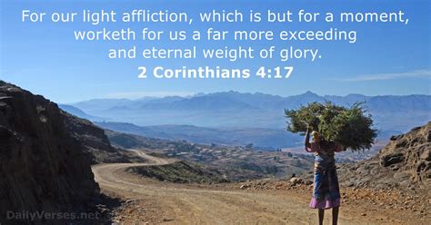 2 Corinthians 417 Bible Verse Kjv