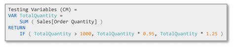 Using Variables In DAX Power BI Training Australia