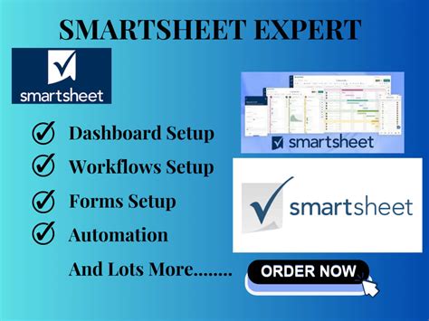 Smartsheet Smartsheet Automation Expert Smartsheet Dashboard Setup Upwork
